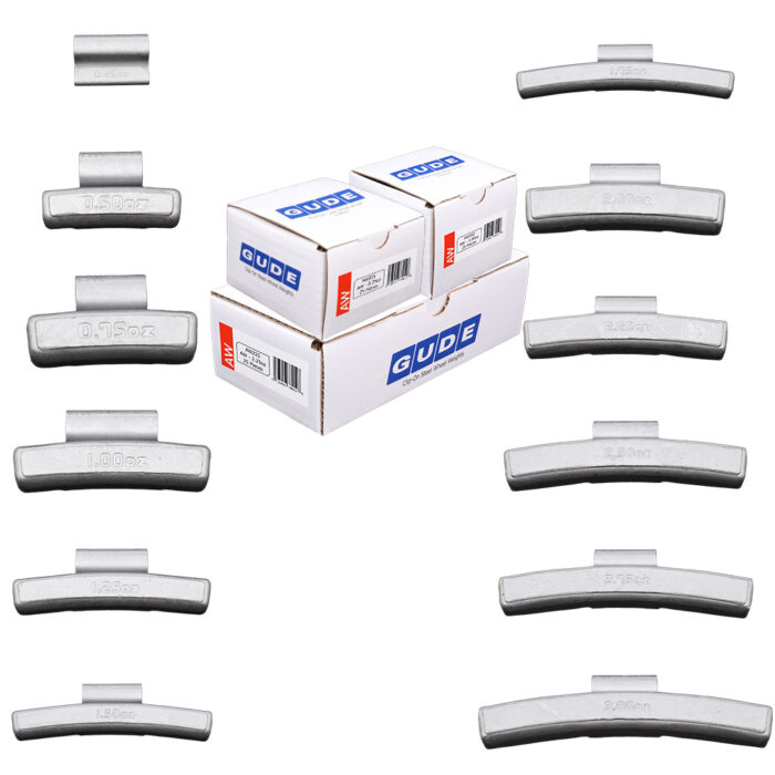AW PASSENGER CAR WHEEL WEIGHTS FOR ALLOY WHEELS, STEEL COATED - 25 BOX ...
